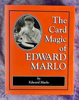 GREAT BOOK!🪄The Card Magic of Edward Marlo (1993 HBDJ 1st Ed) OOP *Rare ...