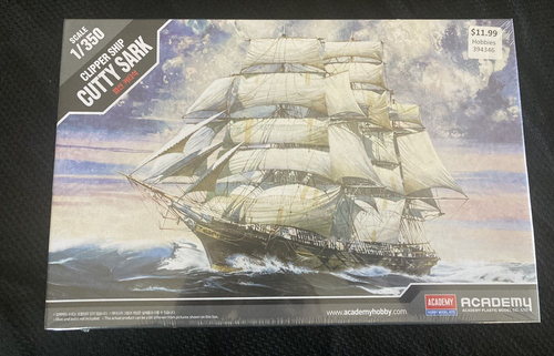 Academy Sea Pirate Clipper Ship Cutty Sark Model 1406 1/350 Scale New ...