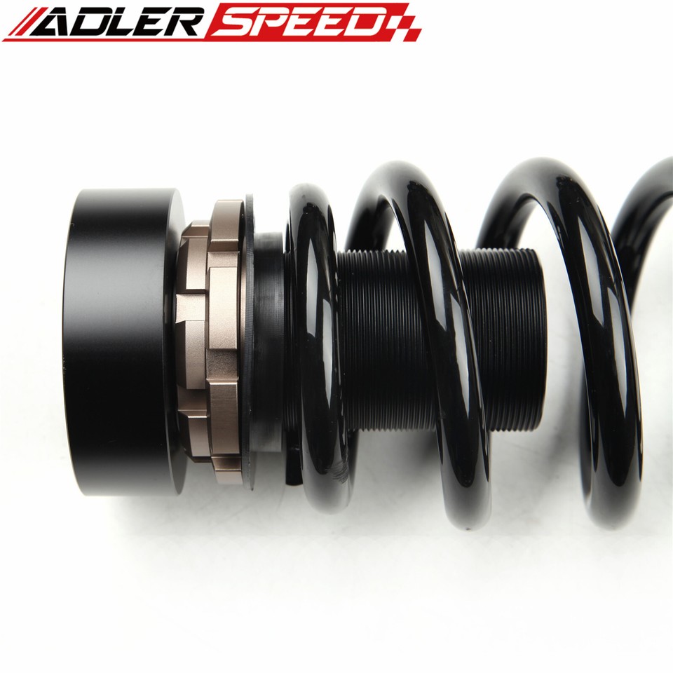 ADLERSPEED 32 Levels Adjustable Damper Coilovers Suspension Kit Fit 18 ...