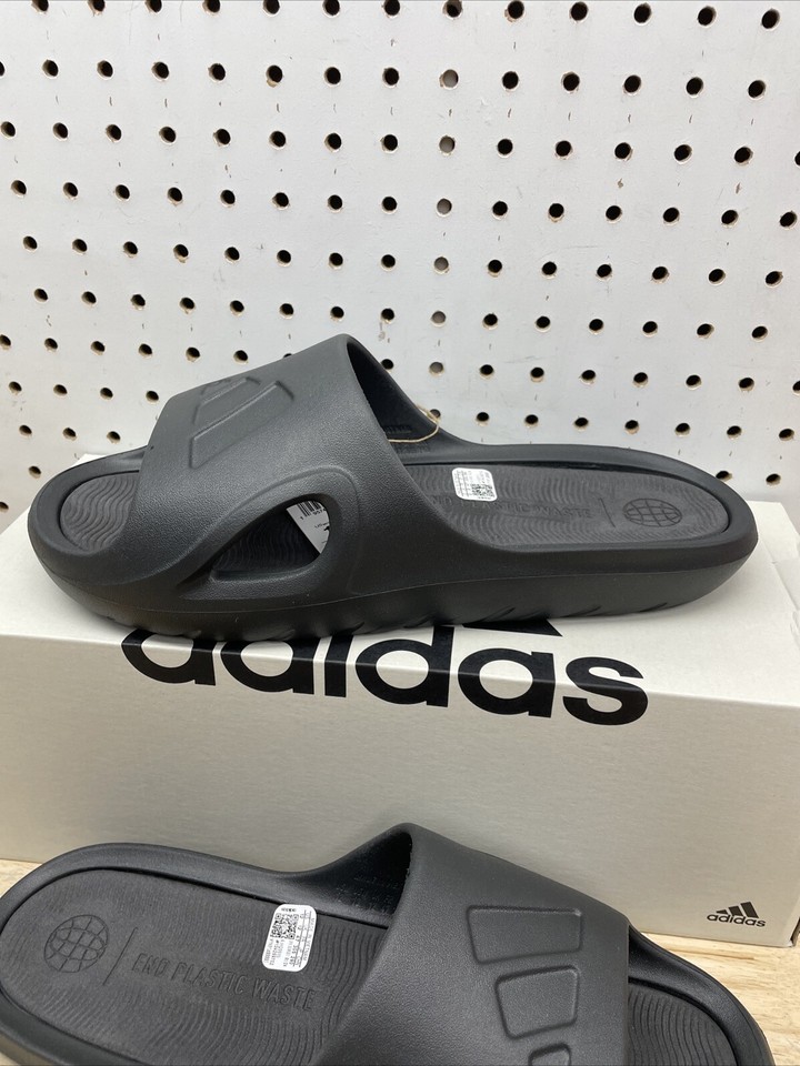 Adidas Adicane Slides Carbon Core Black HQ9915 Men's Sizes | eBay