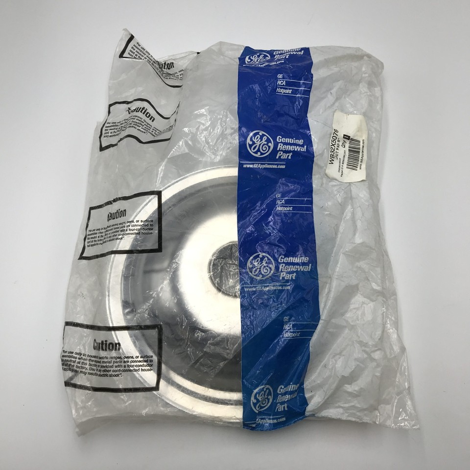 NEW Genuine OEM General Electric Range 8" DRIP BOWL WB32X5076 ...
