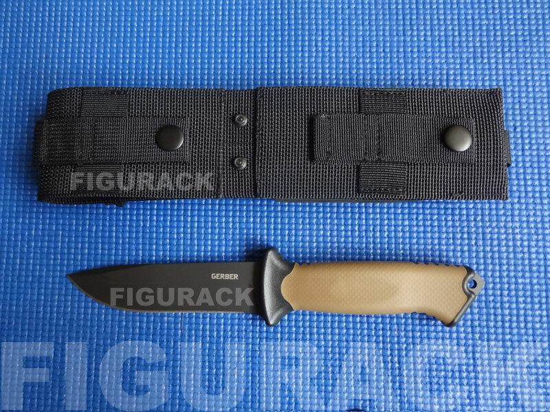 Gerber Prodigy Fixed Knife Coyote Brown w/ Sheath (Rare Fine Edge, Made ...