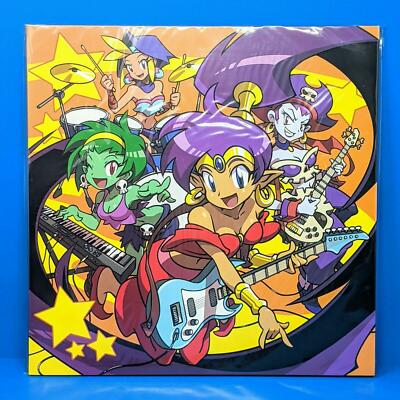 Shantae Game Boy Color Vinyl Record Soundtrack LP Jake Kaufman Vibrant ...