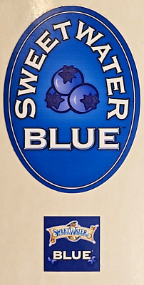 Sweetwater Brewing Company Blueberry Tap Handle Sticker Set Craft Beer ...
