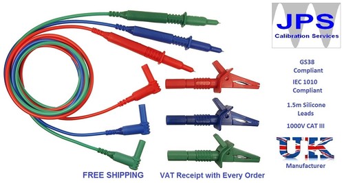 Megger MFT 1710 1720 1730 Replacement Unfused Test Leads JPSS019d | eBay UK