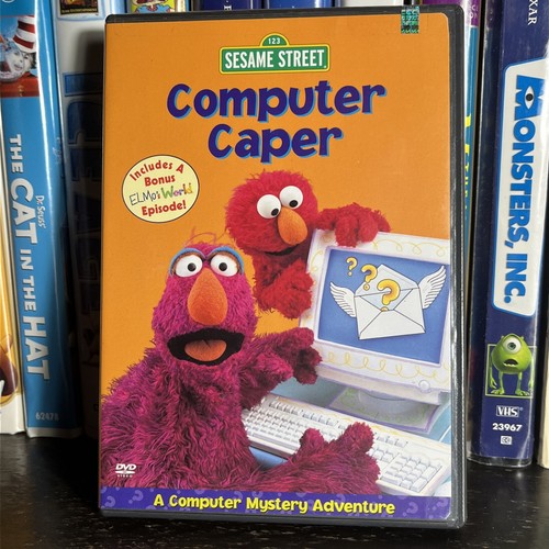 Sesame Street Computer Caper DVD 2002 Elmo’s World SCARCE RARE HTF Out ...