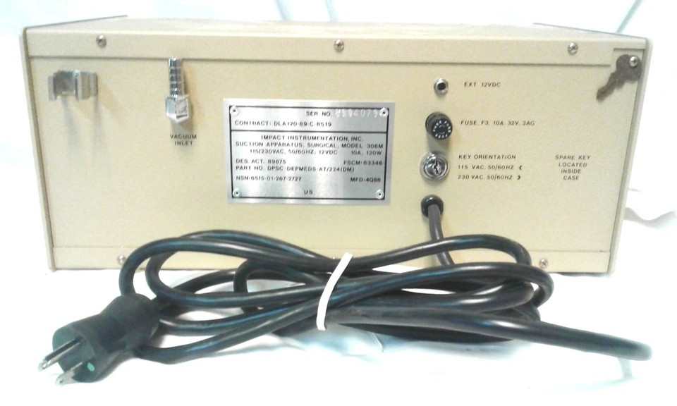 N.O.S. IMPACT Intermittent Suction System 306 Device | eBay