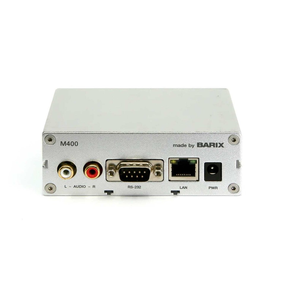 Barix SIP Opus Encode/Decoder - M400 Encoder / Decoder w/ RCA | eBay