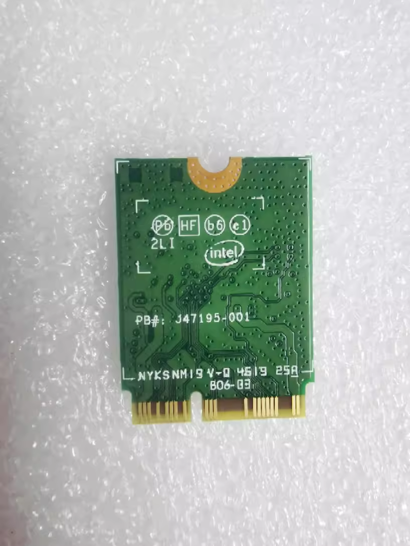 Intel Dual Band AC 9560 9560NGW NGFF 1.73Gbps BT5.0 M.2 Card Wireless ...