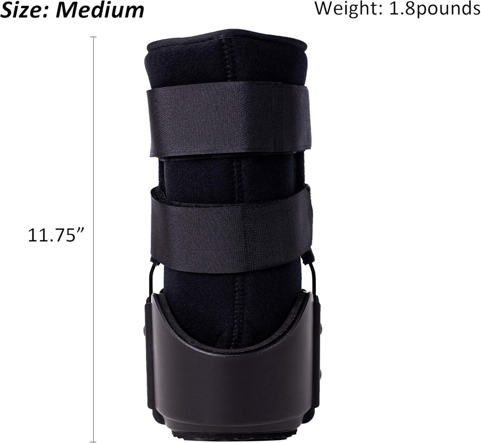 Walking Boot Fracture Boot for Broken Foot, Sprained Ankle - Medium | eBay