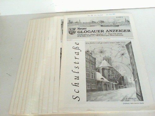 Neuer Glogauer Anzeiger. Hier 57. Jahrgang komplett in 12 Heften - 2010 ...