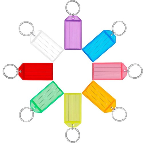 Keychain Labels Customizable Labels Easy Identification Heat Resistant ...