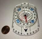 Brunton compass Hi-Tec 1/20 Inches Also MM/CM North East South & West ...