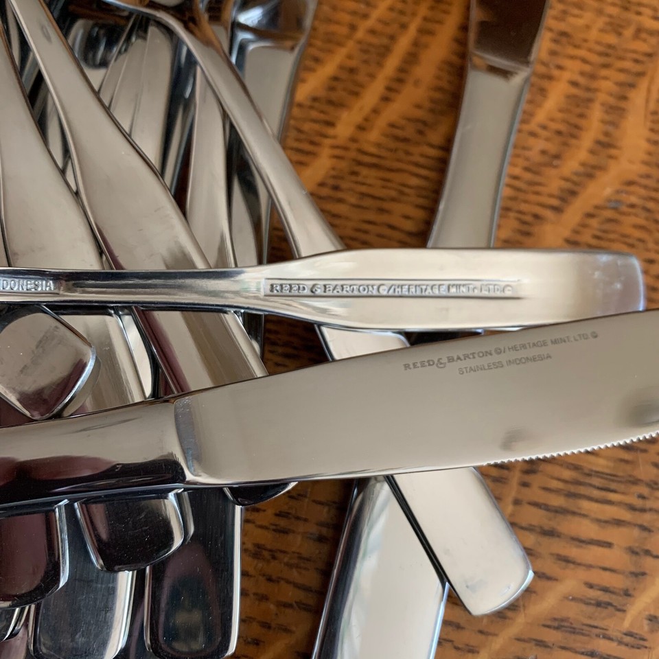 REED & BARTON FLATWARE HERITAGE MINT *FIDDLER ll* YOU CHOOSE PIECE YOUR ...