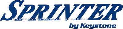 "SPRINTER By KEYSTONE" RV Graphic Lettering decal Made Fresh Any Color ...