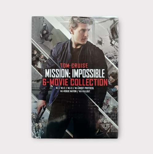Mission: Impossible 6-Movie Collection DVD Set Tom Cruise NEW Sealed ...