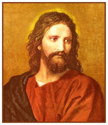 Jesus Christ at 33 Detail by Hofmann Counted Cross Stitch Chart Pattern ...