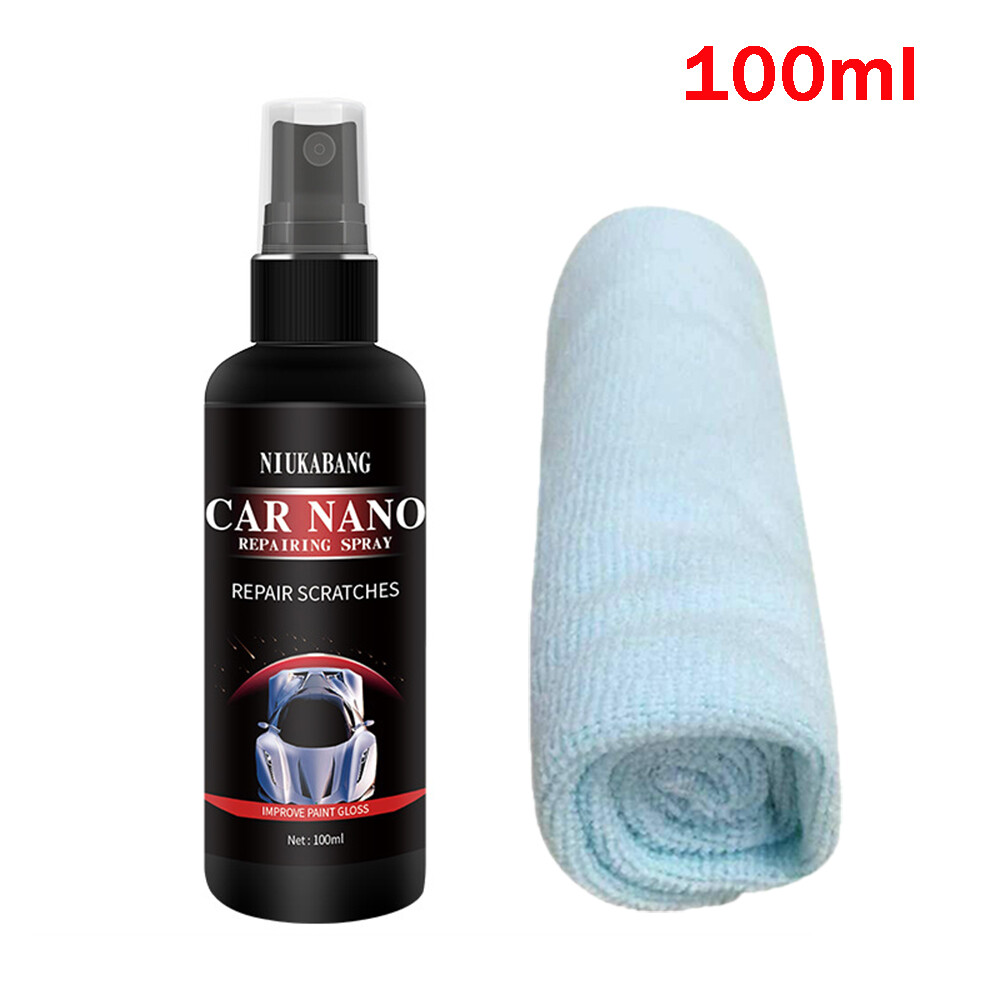 Nano Magic Car Scratch Remover w/ Nano Spray Cloth Scratch Eraser ...