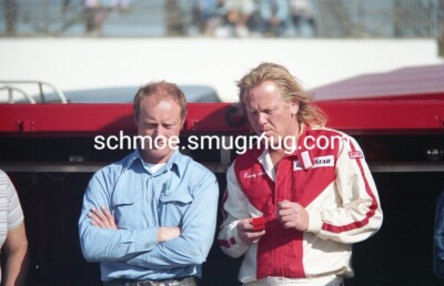 VINTAGE RACING PHOTO 8X10 #1513-30; 1987 BOB SENNEKER, RANDY SWEET ...