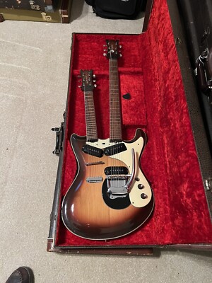 1959 MOSRITE (Pre Ventures) Double Neck - Set Neck - Side Jack -Real ...