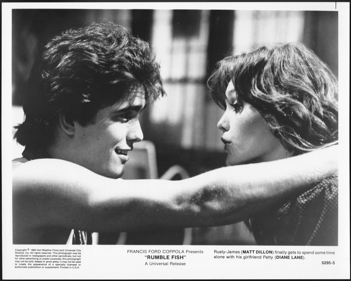 Diane Lane Rumble Fish Rumble Fish Blu Ray Mickey Rourke