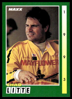 Chad Little 1993 Maxx Race Cards # 9 Base | eBay