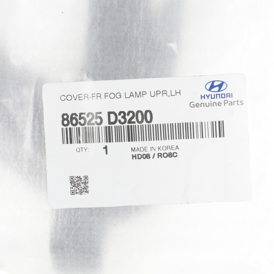 OEM NEW HYUNDAI 2016-2018 Tucson Front Left Fog Lamp Trim Molding 86525 ...