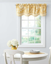 (2) Botanical Garden Valances Farmhouse Kitchen 60X16" Yellow White ...