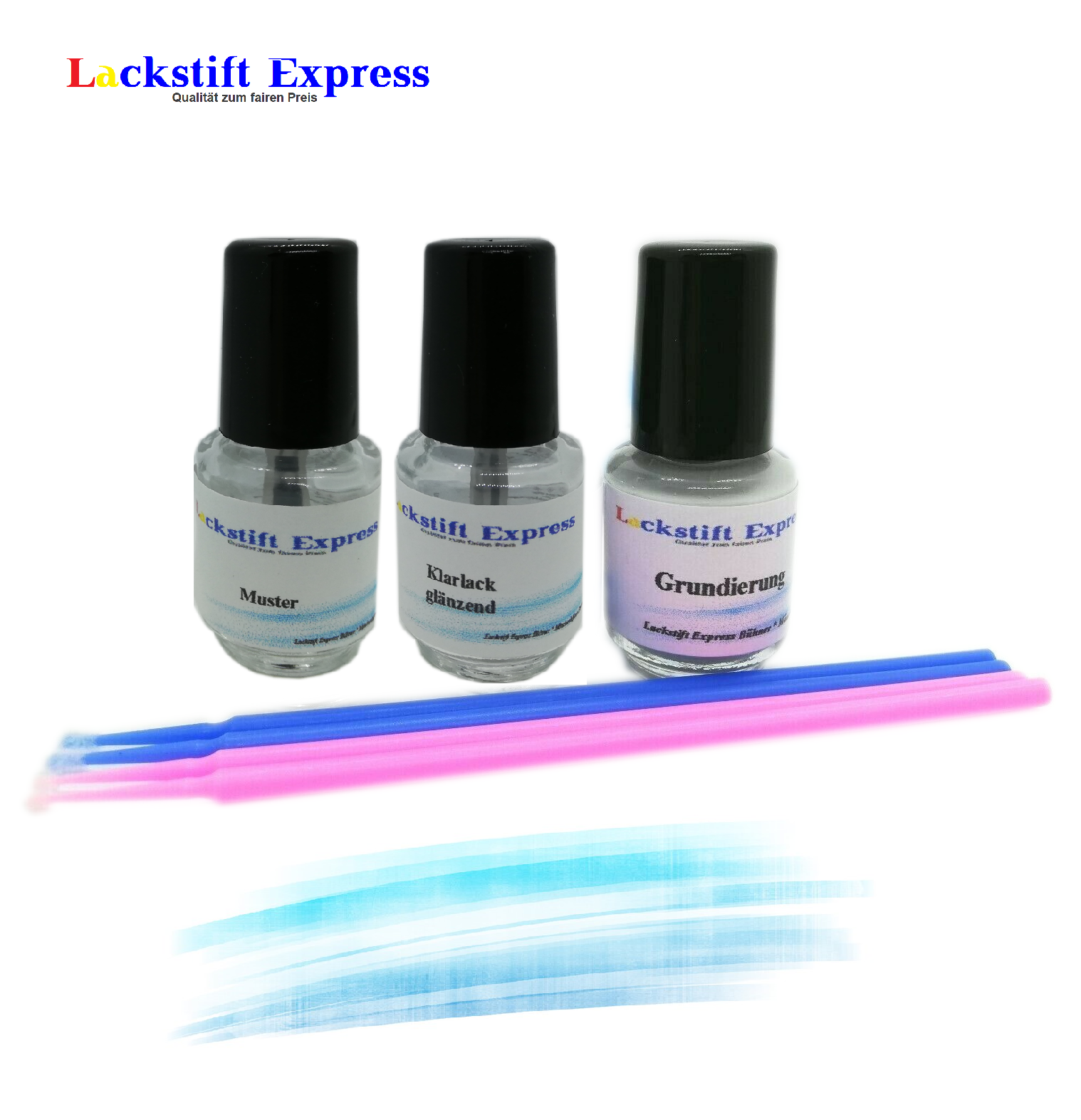 Touch-Up Set Suitable for Mazda, 42S Titanium Flash Pearl+Clear ...