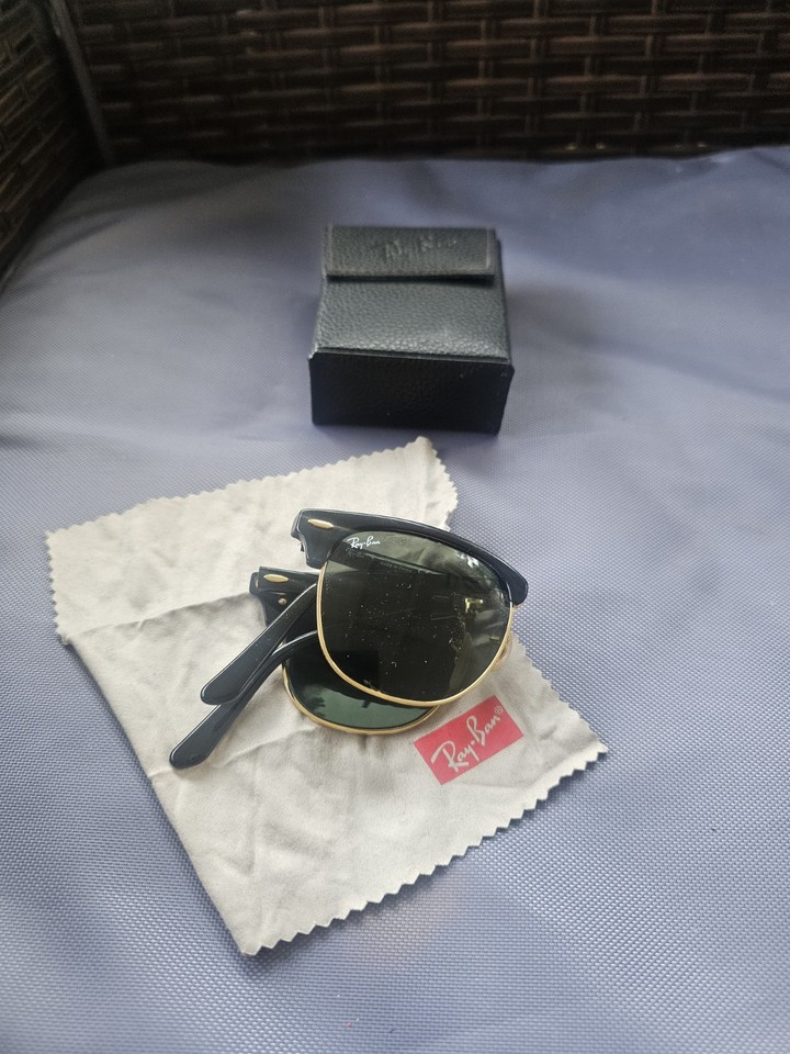 Ray-Ban Wayfarer Folding RB2176 Sunglasses Pre Owned Condition With ...