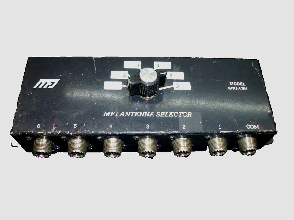MFJ ANTENNA SWITCH BOX MFJ-1701 | eBay