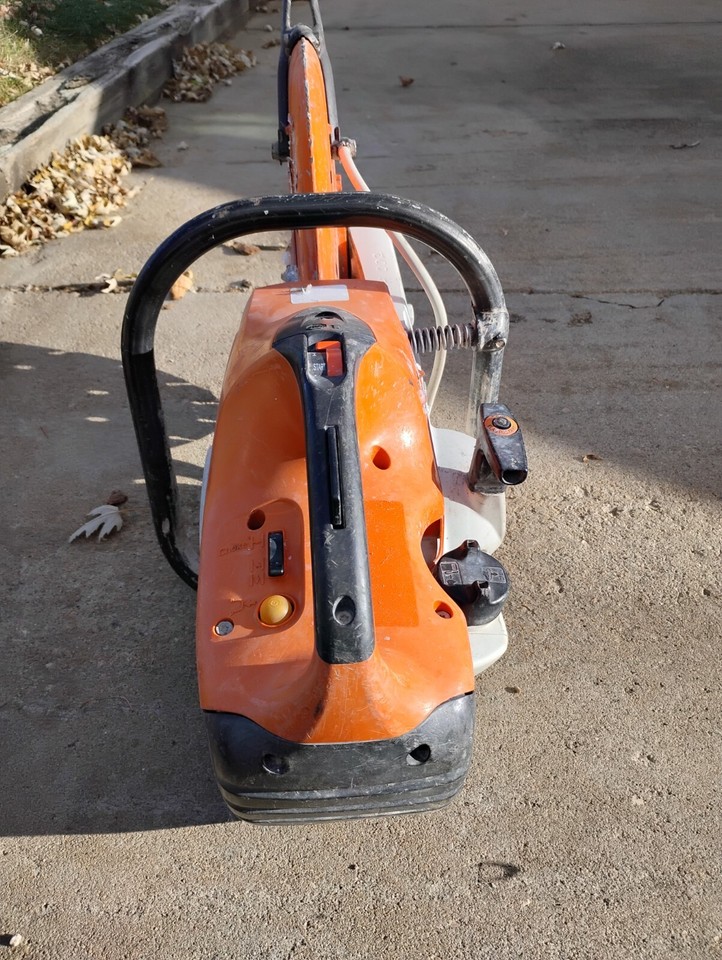 STIHL TS420 14 inch Gas Handheld Cut-off saw With Diamond Blade | eBay