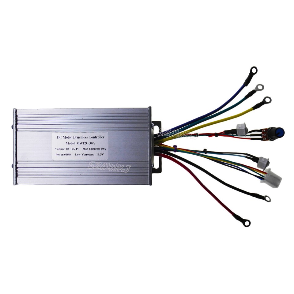 High Power DC11~30V Electric Brushless Motor Speed Controller Hall Stop ...