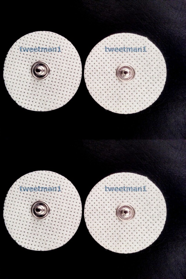 2 ELECTRODE LEAD CABLE(2.5mm Plug)+4LG+4SM OVAL+4SM PADS FOR TENS ...