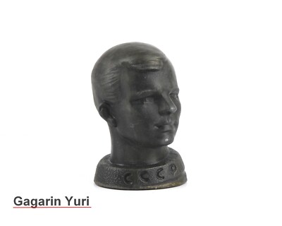 Yuri Gagarin Soviet cosmonaut RARE Vintage Soviet bust Statue Figure ...