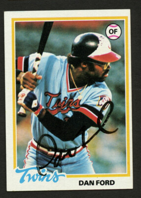 Dan Ford #275 signed autograph auto 1978 Topps Baseball Trading Card | eBay
