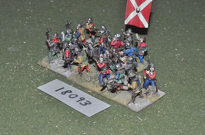 20mm medieval / generic - billmen 20 figs - inf (18093) | eBay