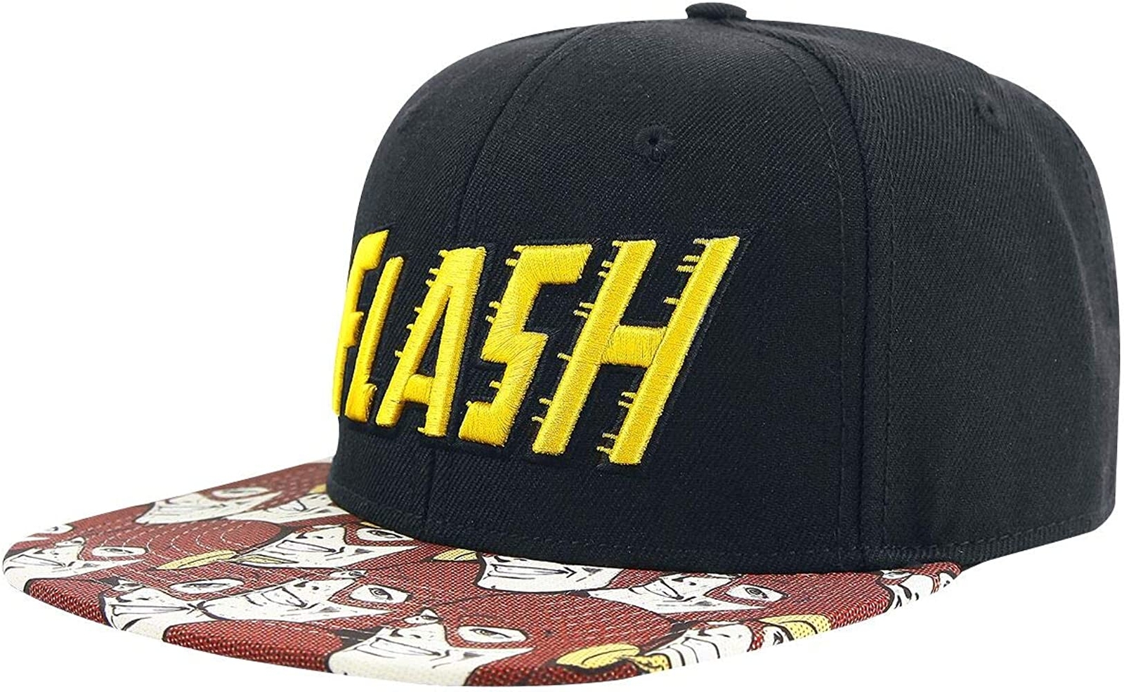 The Flash Movie DC Comics Halftone Snapback Hat Adjustable Cap | eBay