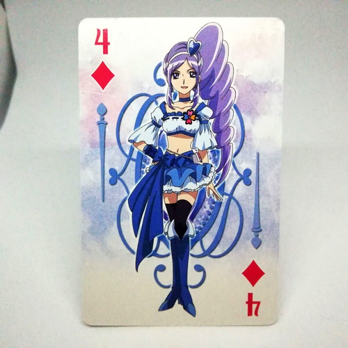 4 Cure Beat Precure Dia Pretty Cure All Stars New Stars 2 Playing Cards ...