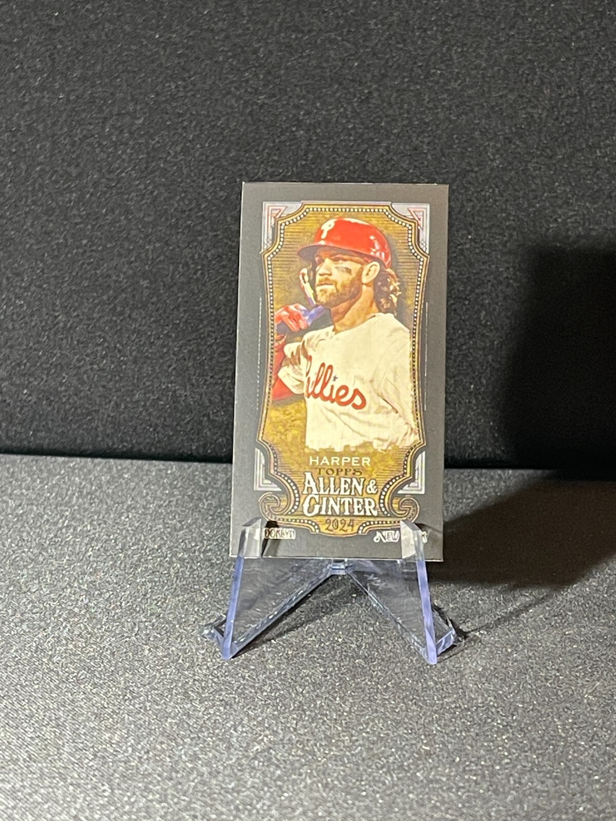 2024 Topps Allen & Ginter Black Border Mini #60 Philadelphia Phillies ...