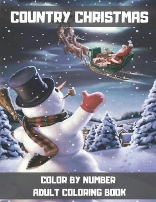 Gus Fring Country Christmas Color By Number Adult Coloring Book (Poche ...