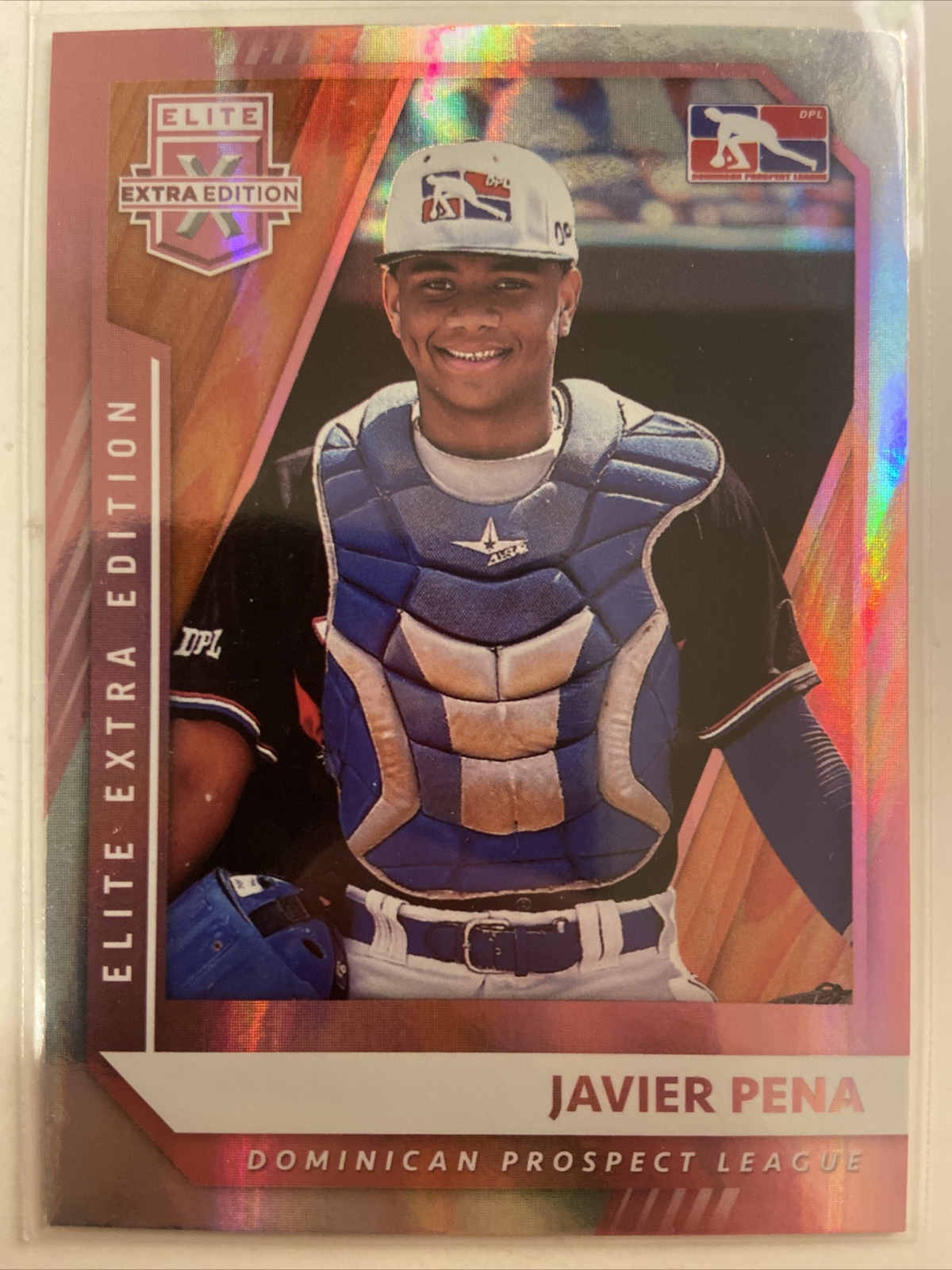 2021 Elite Extra Edition Javier Pena #196 Pink Parallel | eBay