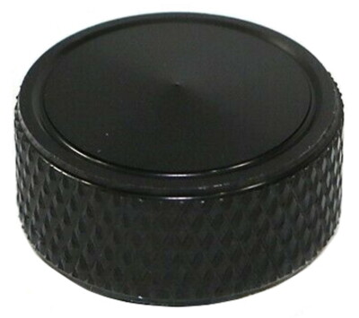 Black Knurled Air Cleaner / Air Filter Nut - 1/4"-20 | eBay UK