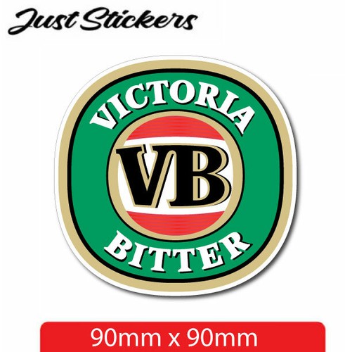 VB BEER sticker bumper fridge car esky ute VICTORIA BITTER Label | eBay