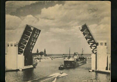Oversized postcard Illinois IL Chicago Outer Drive Bridge | eBay