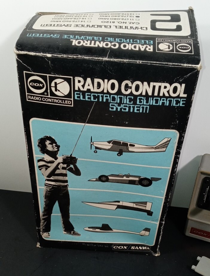 Vintage Cox Sanwa Radio Control Electronic Guidance System 2 Channel ...