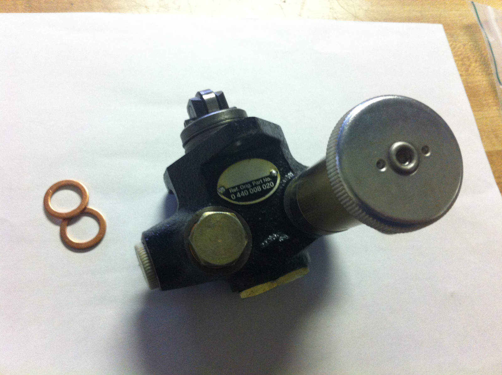 New Supply Pump, Hand Primer, Fits Bosch* Volvo* KHD* Case* | eBay