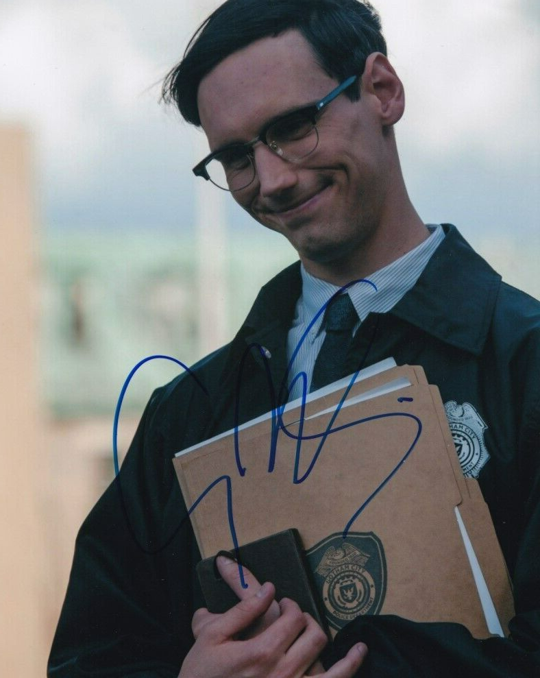 COREY MICHAEL SMITH signed Autogramm 20x25cm GOTHAM in Person autograph ...