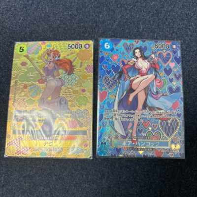 ONE PIECE Emperors in the New World Nami Boa Hancock SP Set OP07-051 OP08-106 | eBay