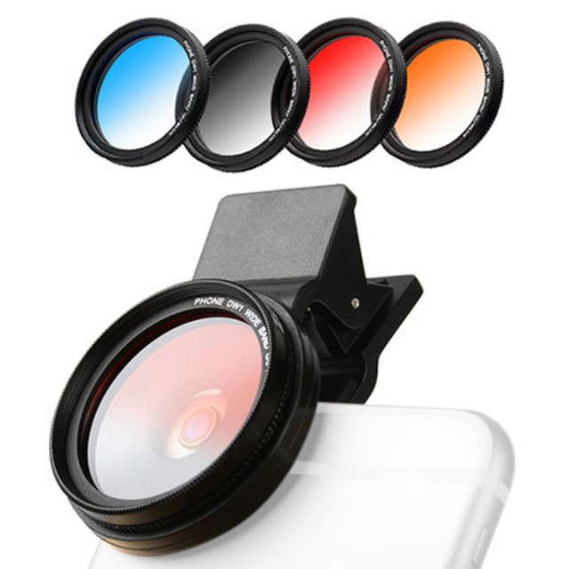 Zomei 37mm Mobile Phone Camera Filters Lens 4 In 1 for iPhone Samsung ...